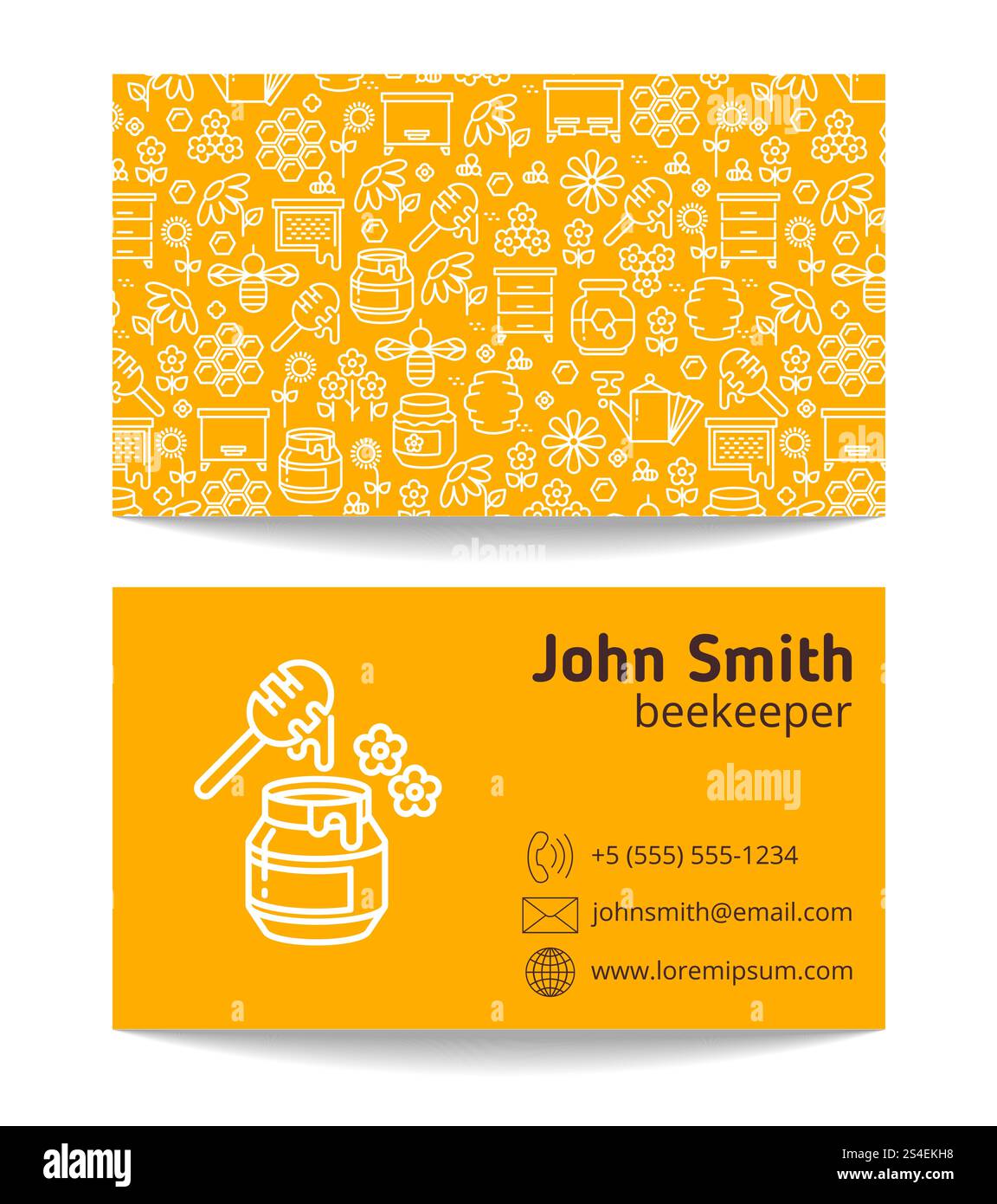 Business card on natural Cut Out Stock Images & Pictures - Alamy