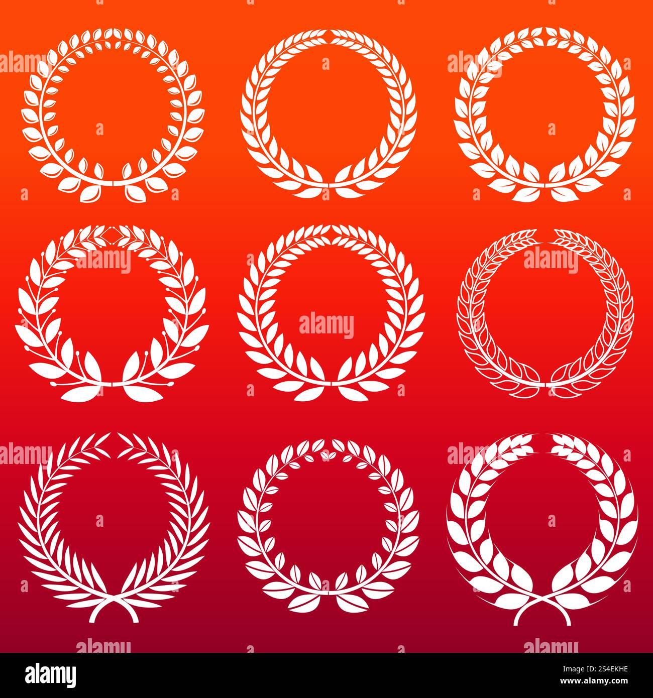 Roman laurel wreath hi-res stock photography and images - Alamy