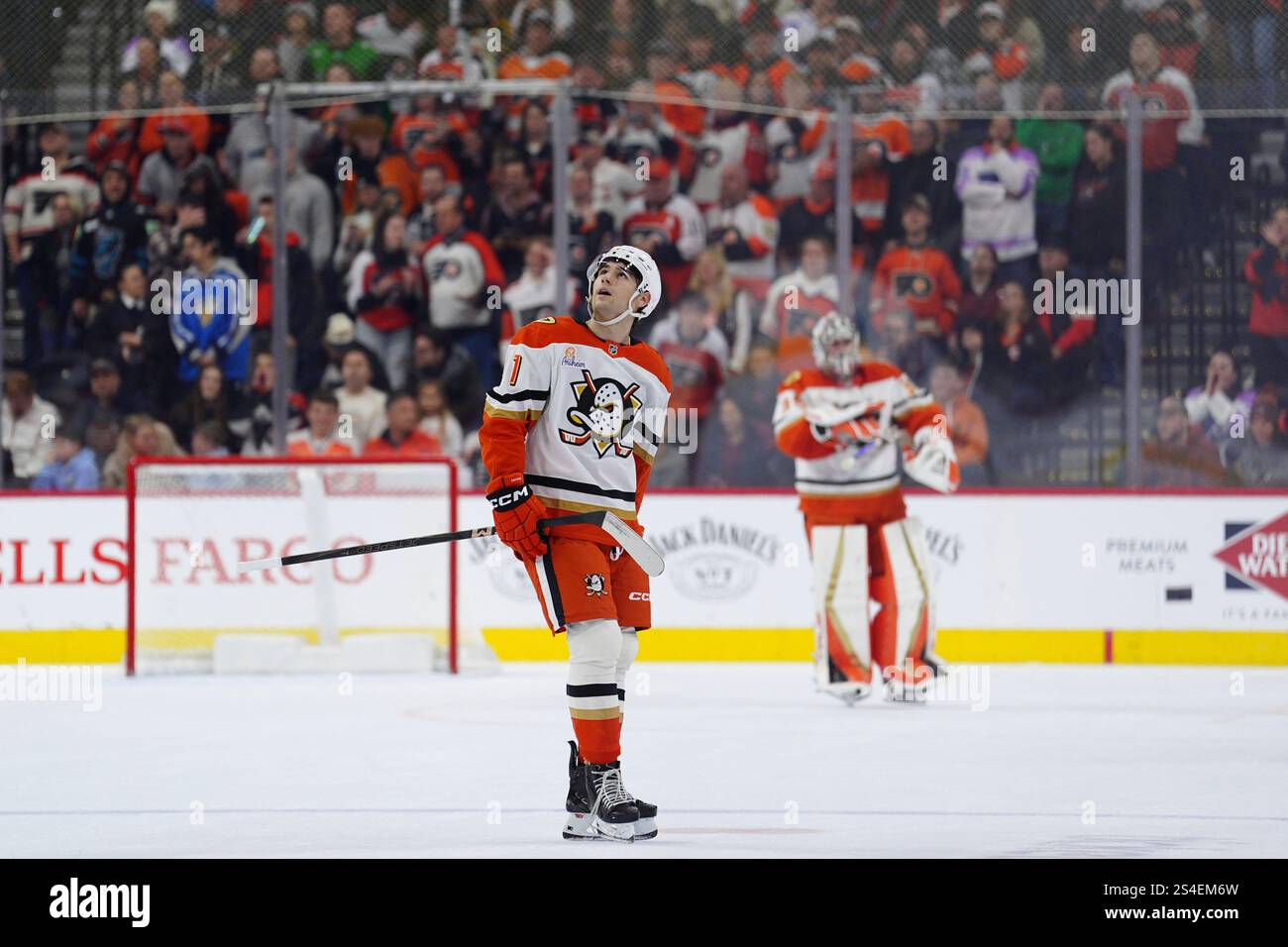 Anaheim Ducks' Cutter Gauthier in action during an NHL hockey game ...