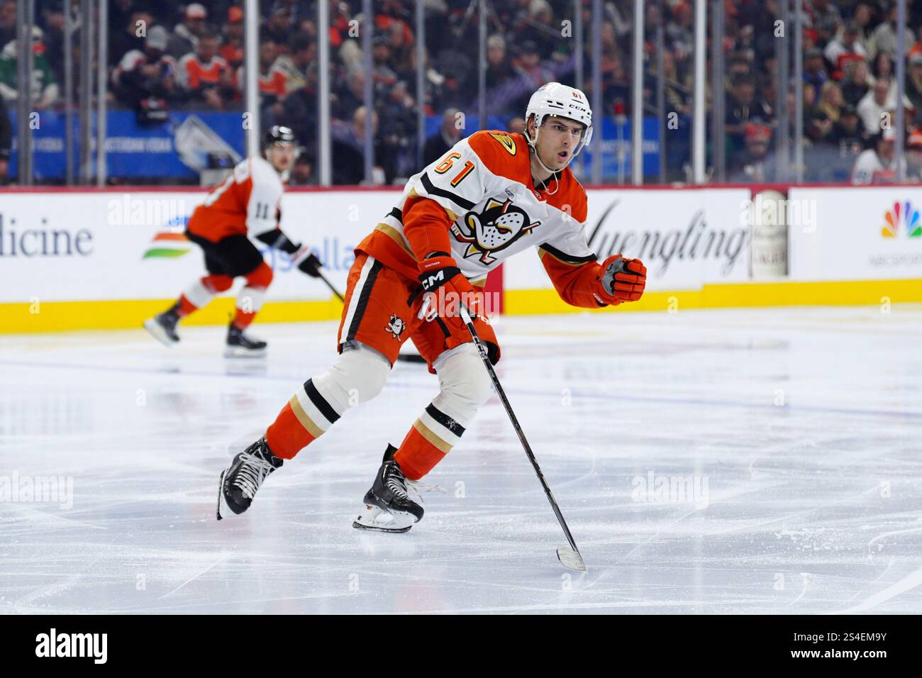 Anaheim Ducks' Cutter Gauthier in action during an NHL hockey game ...