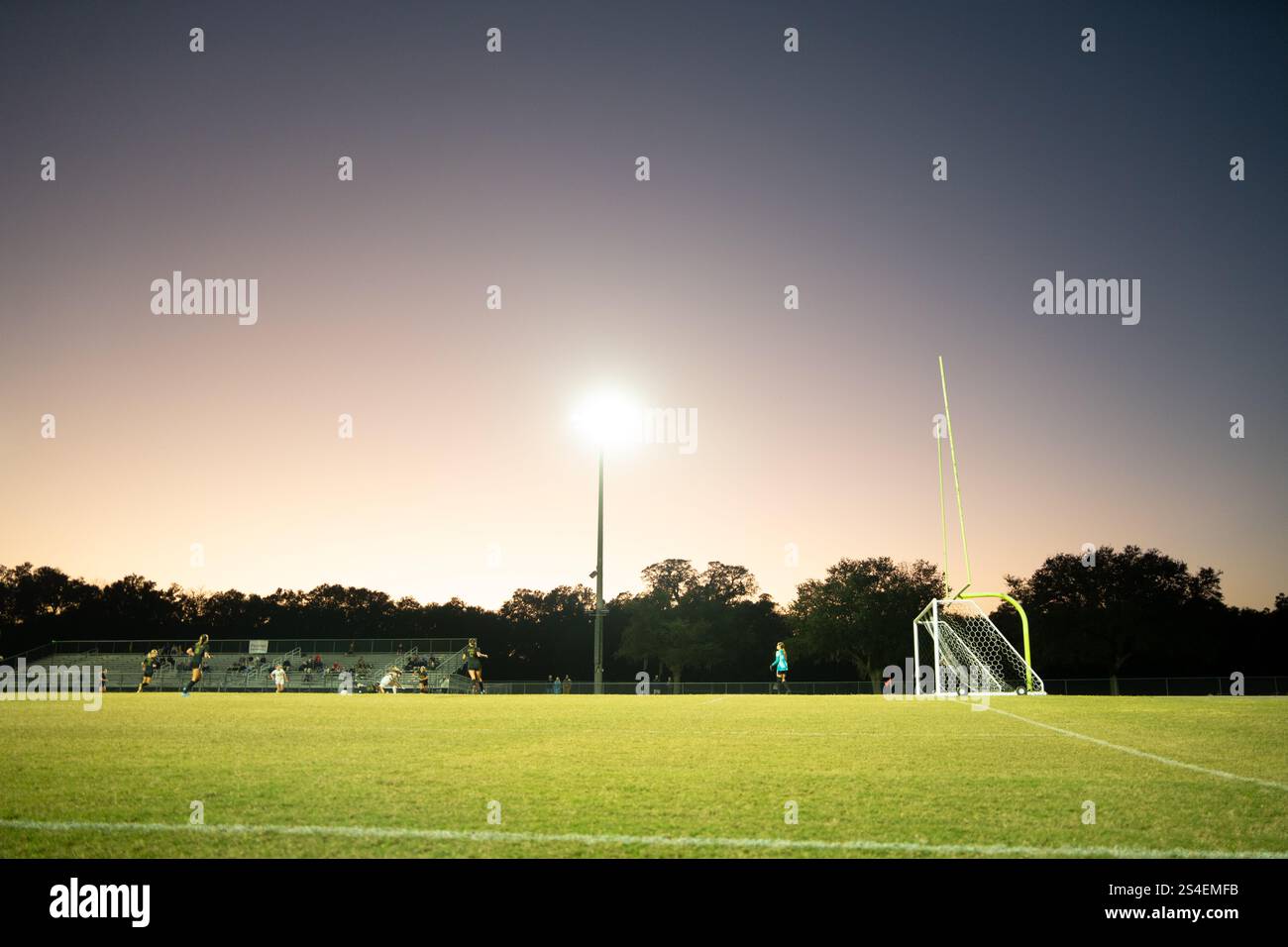 Soccer field seating hi-res stock photography and images - Alamy