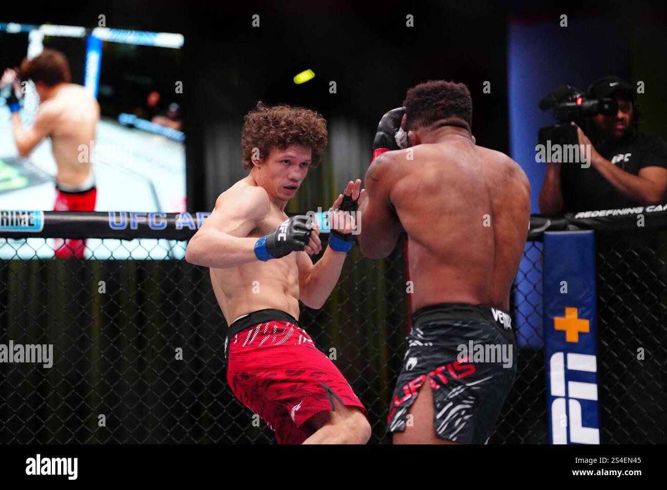 LAS VEGAS, NV - JANUARY 11: Chris Curtis and Roman Kopylov meet in the ...