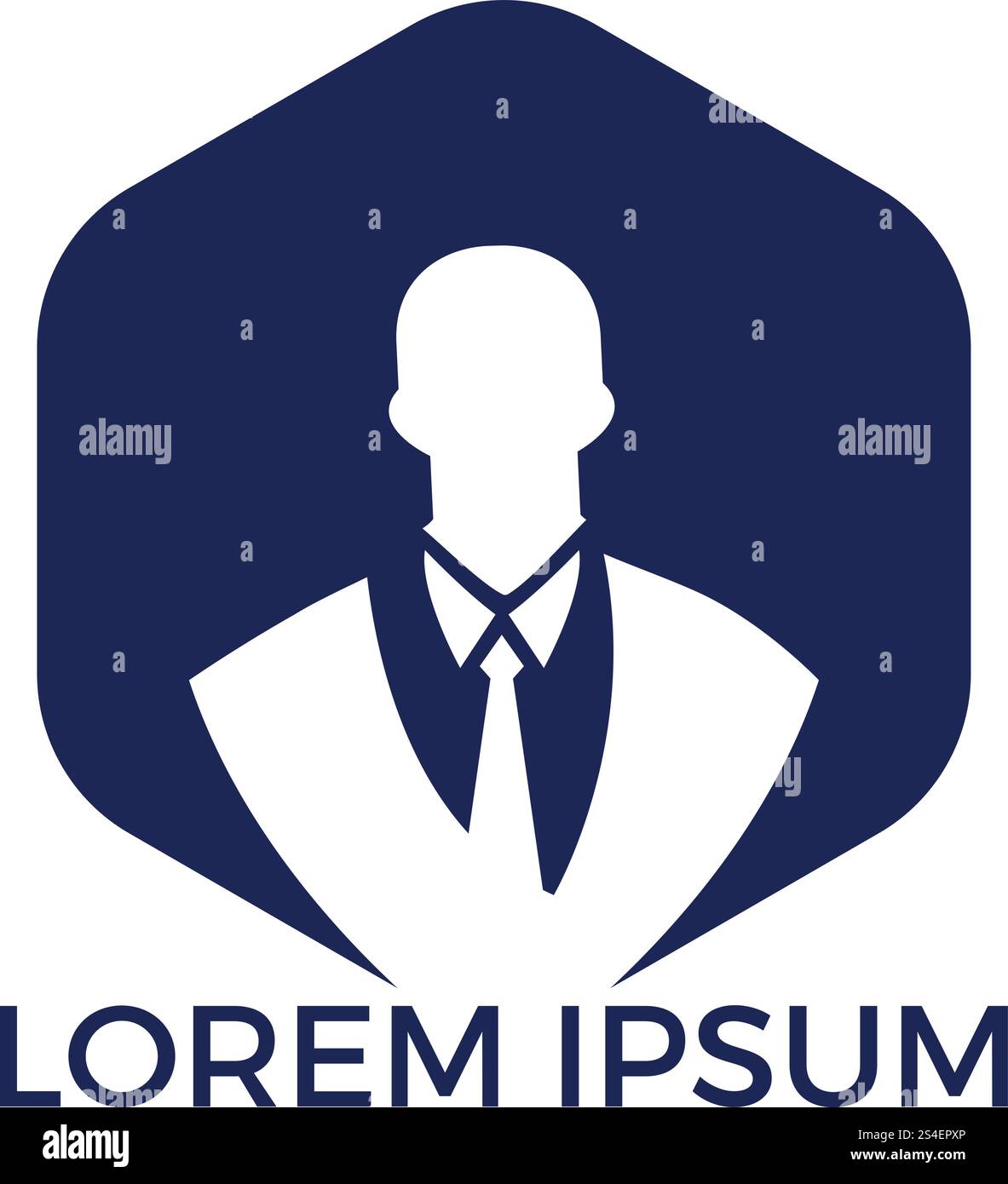 Leadership and Recruitment agency vector logo design. Businessman logo ...