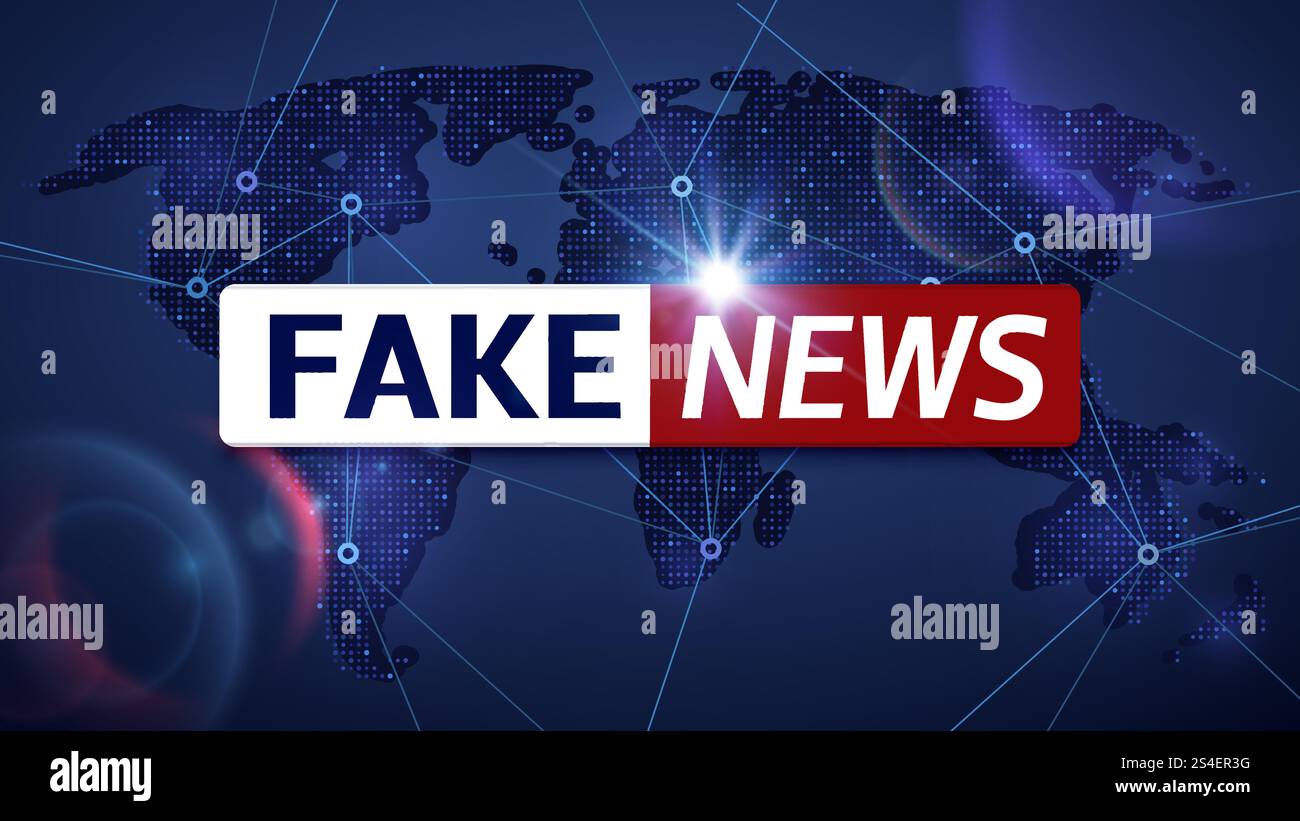Fake news vector broadcasting television background. Fake news ...