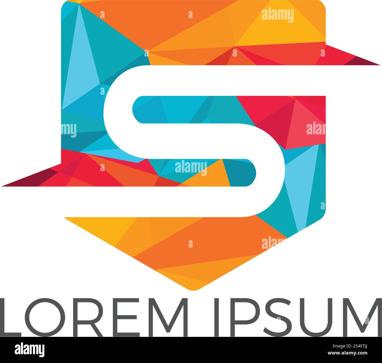 Creative letter S logo design Stock Vector Image & Art - Alamy