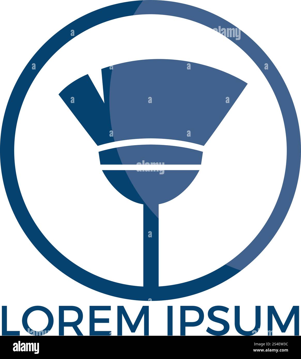 Cleaning service logo design. Concept of squeegee, purification, wet ...