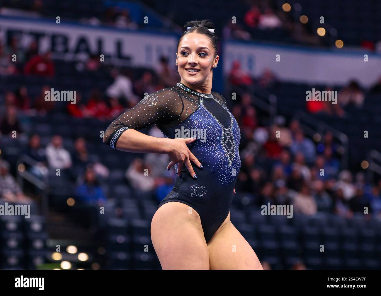 Oklahoma City, OK, USA. 11th Jan, 2025. Kentucky's Isabella Magnelli on ...