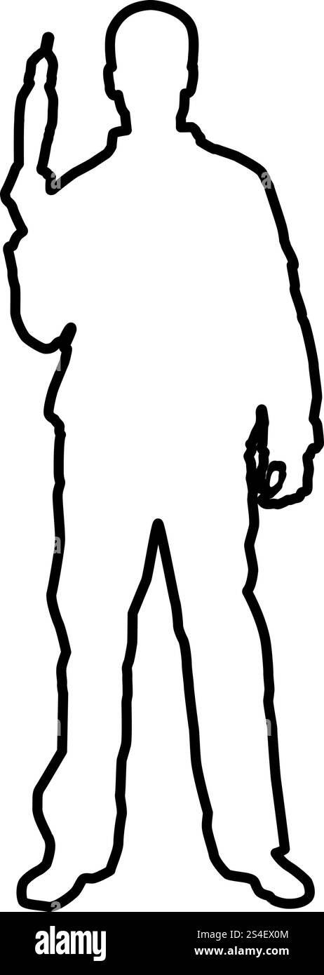 Repairman master man in overalls with tool in his hands electric drill ...