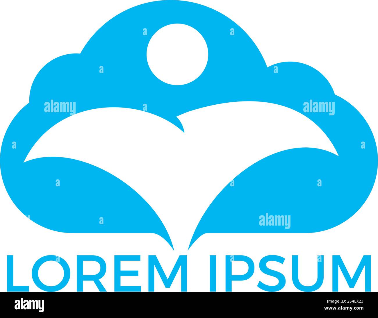 Abstract Human Cloud Logo Design. Business corporate cloud logo design ...