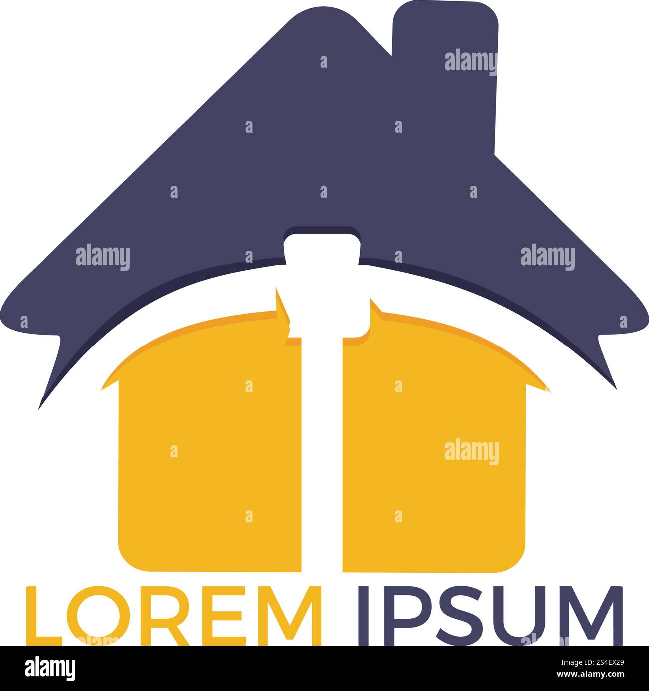 Pickaxe and home mining logo design. Mining industry logo design ...