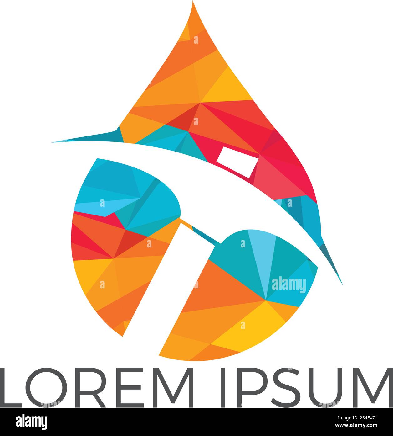 Mining Engineering Solution Logo Design.Oil drop, mine tool vector logo ...