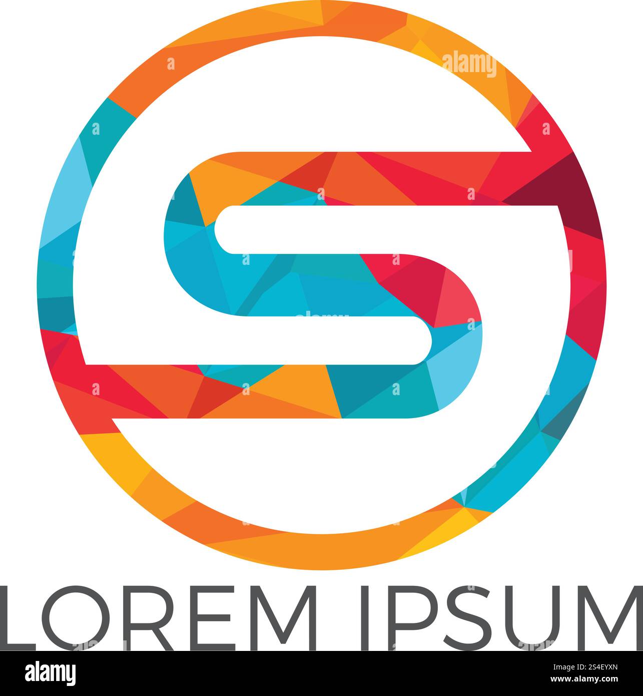 Creative letter S logo design Stock Vector Image & Art - Alamy