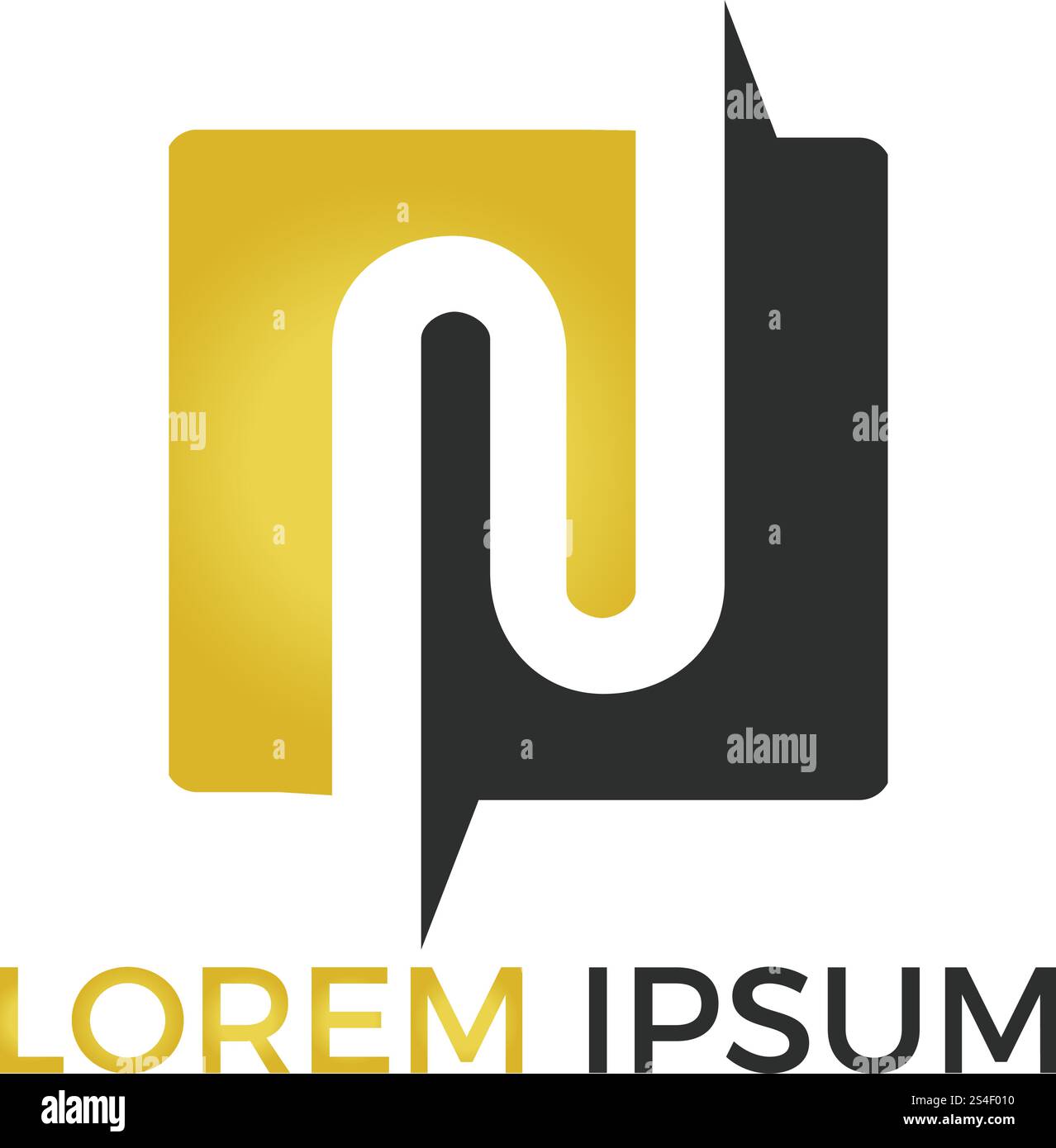 Creative letter N logo design Stock Vector Image & Art - Alamy