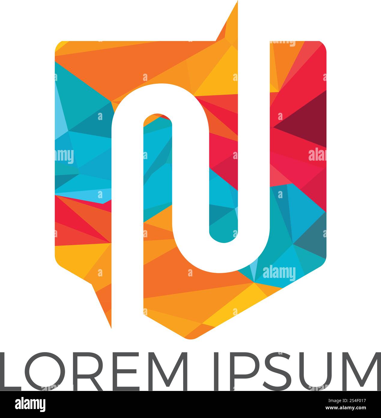 Creative letter N logo design Stock Vector Image & Art - Alamy