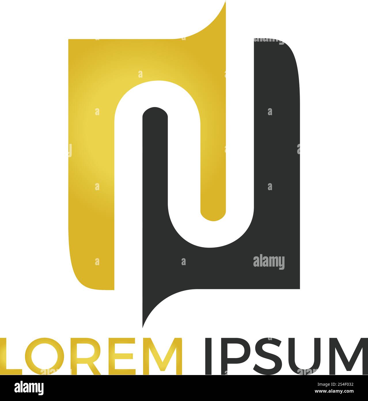 Creative letter N logo design Stock Vector Image & Art - Alamy