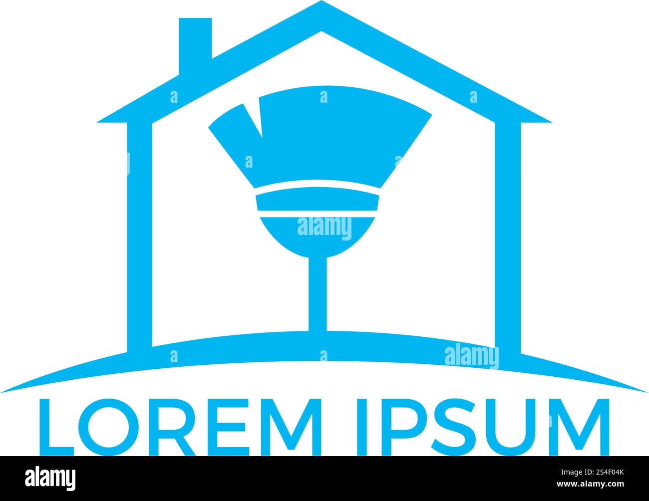 Cleaning company logo design. Cleaning house logo design Stock Vector ...