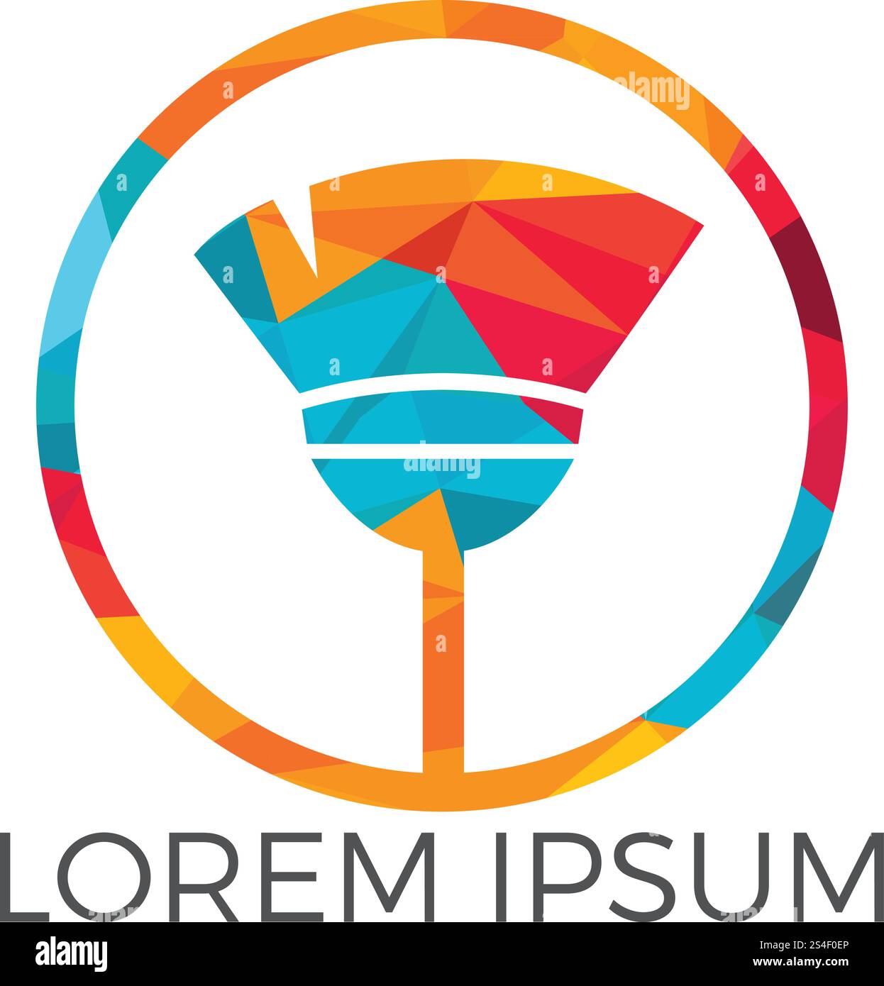 Cleaning service logo design. Concept of squeegee, purification, wet ...