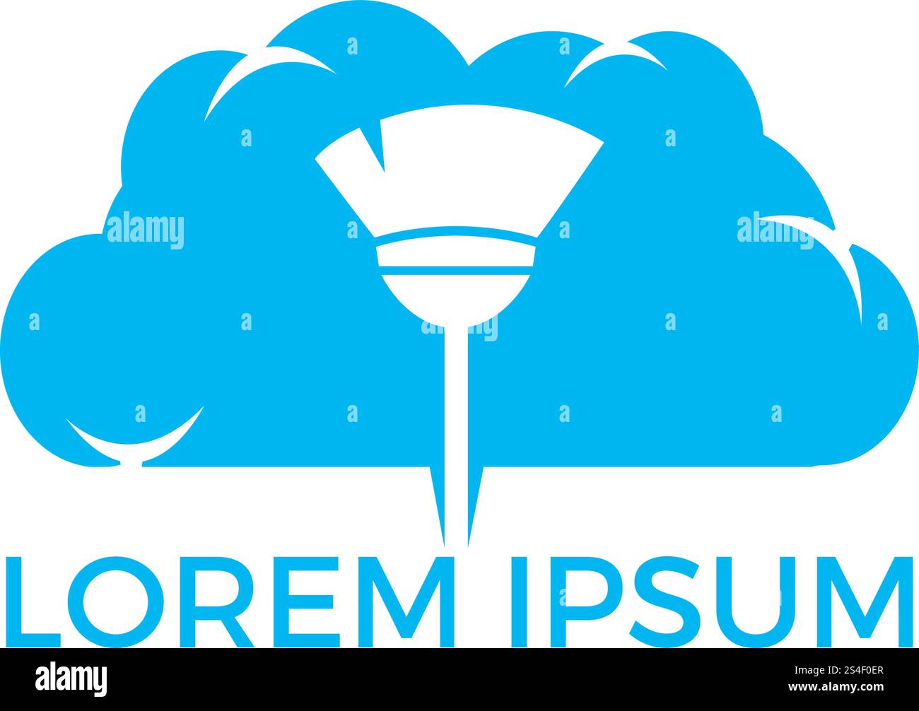 Cloud cleaning logo design. Cleaning Service Logo Design Stock Vector ...