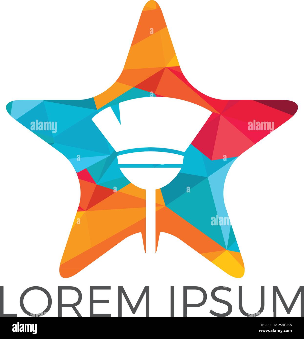 Cleaning company logo design. Broom and Star Cleaning Service Logo ...