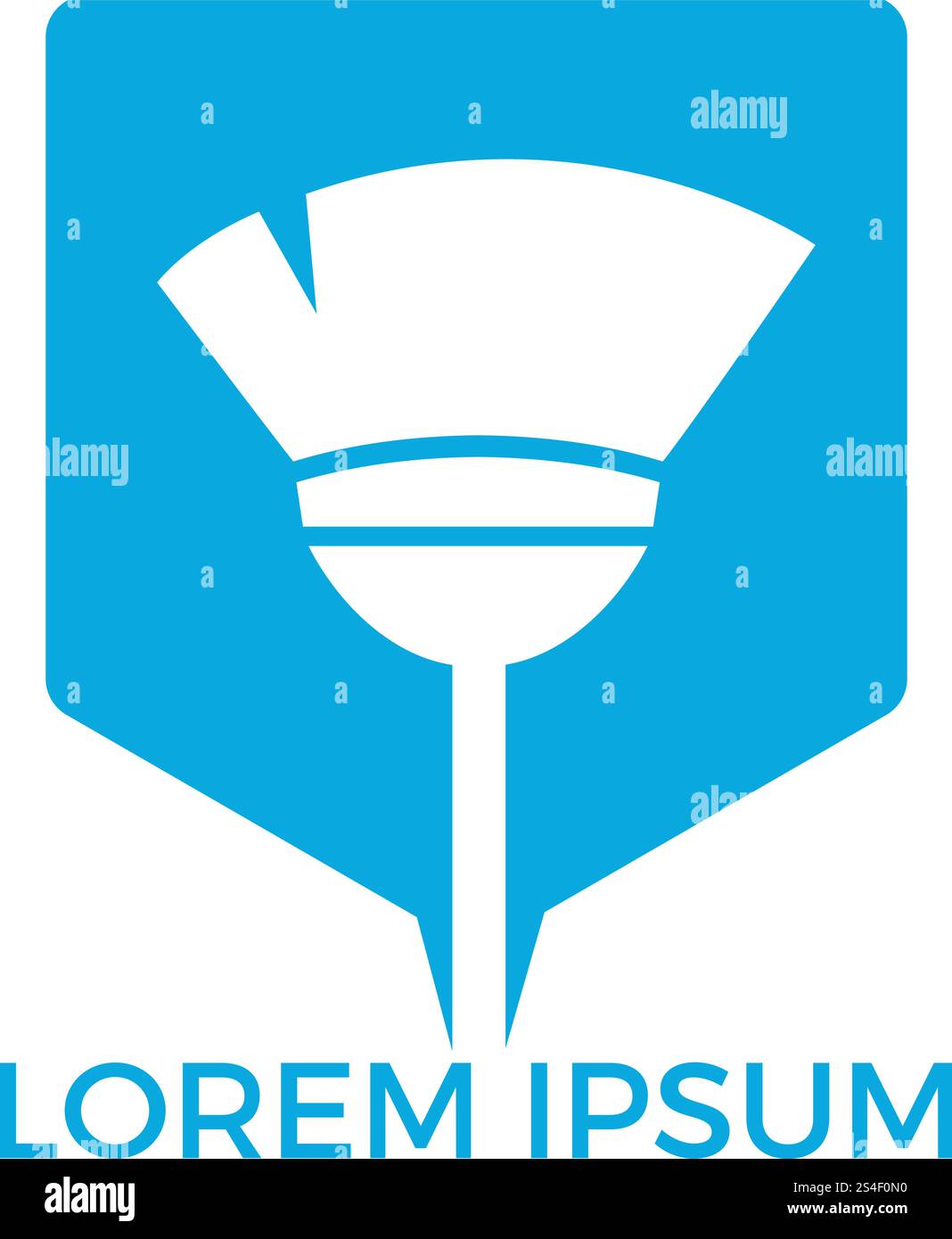 Cleaning service logo design. Concept of squeegee, purification, wet ...