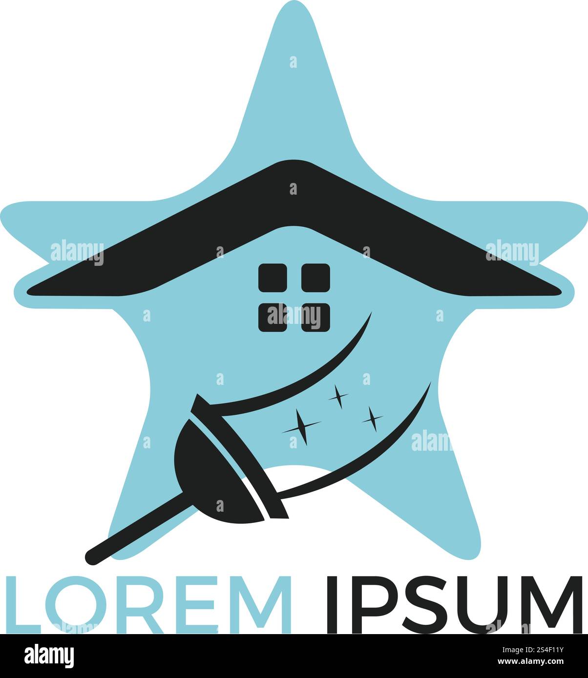 Star Cleaning Service Logo Design. Star home Cleaning Service Logo ...