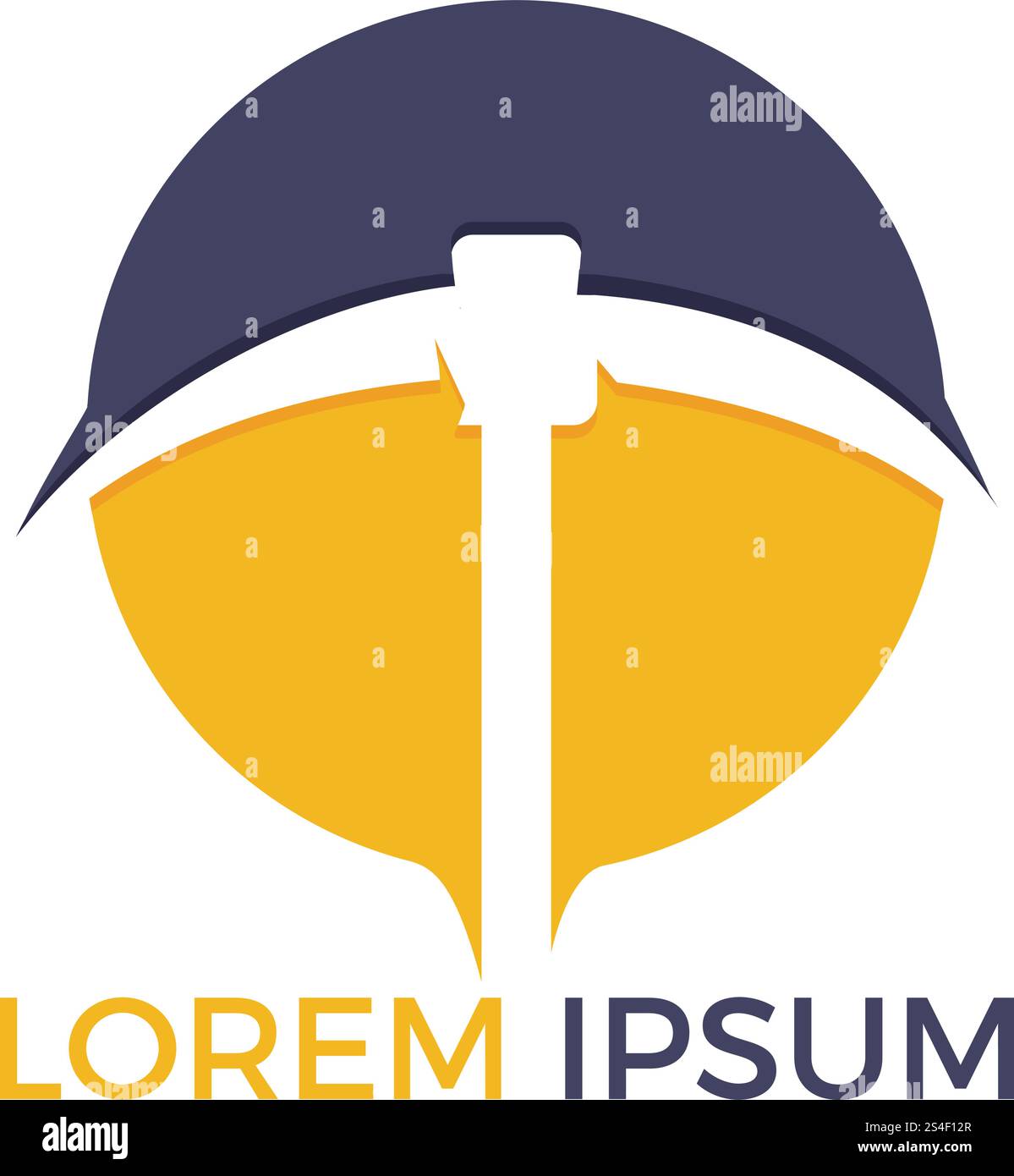 Mining Logo Design. Mining industry logo design template Stock Vector ...