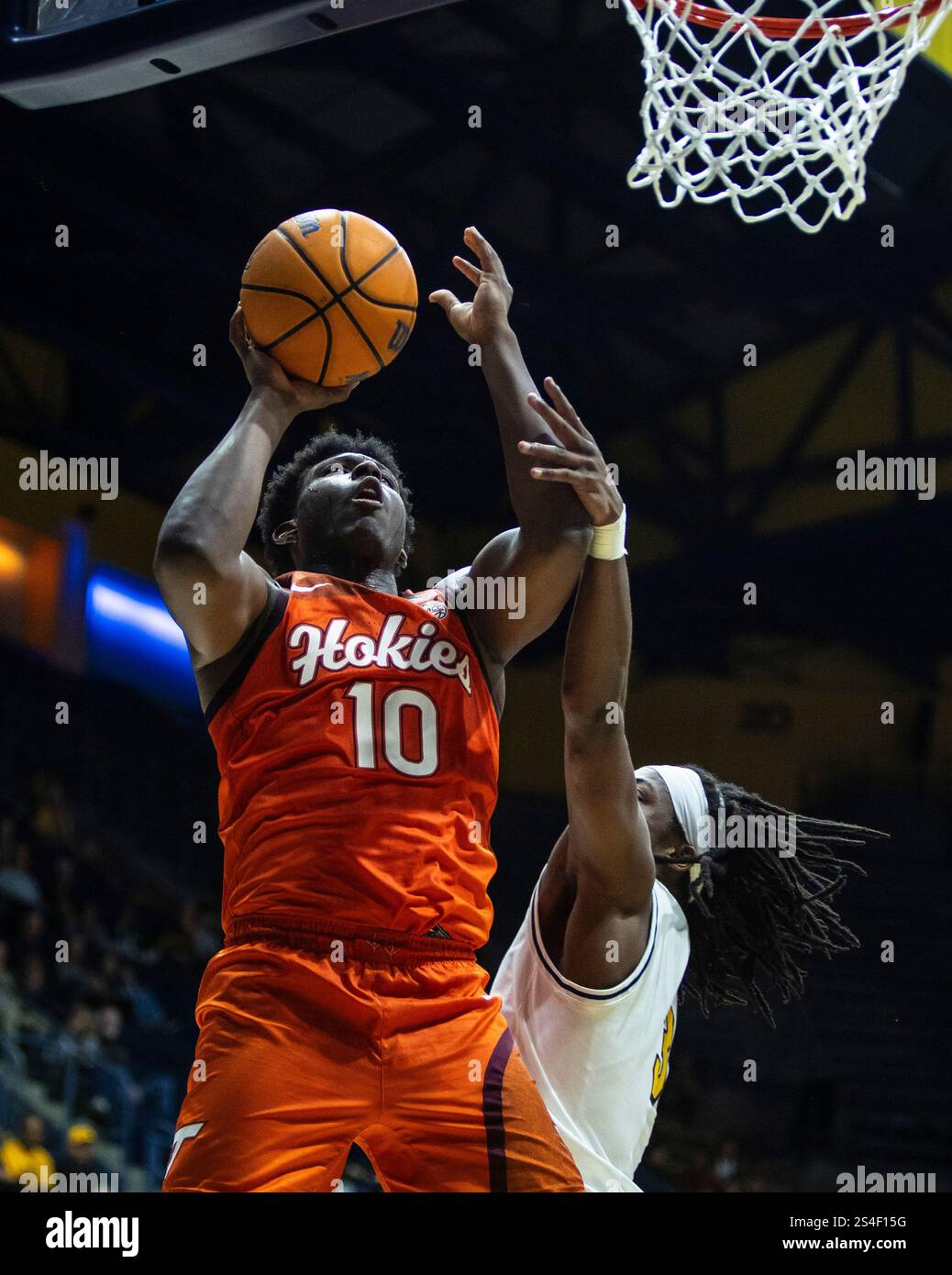 Haas Pavilion Berkeley Calif, USA. 11th Jan, 2025. CA U.S.A. Virginia ...