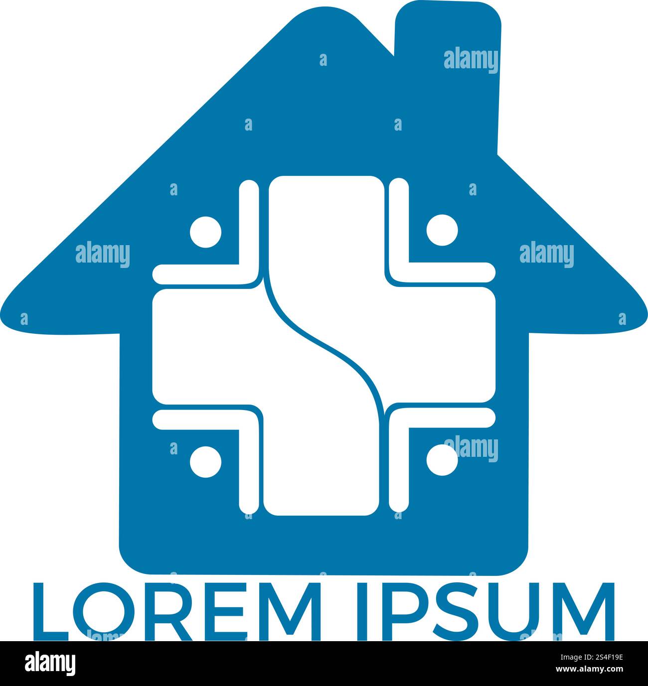 Community house foundation Cut Out Stock Images & Pictures - Alamy