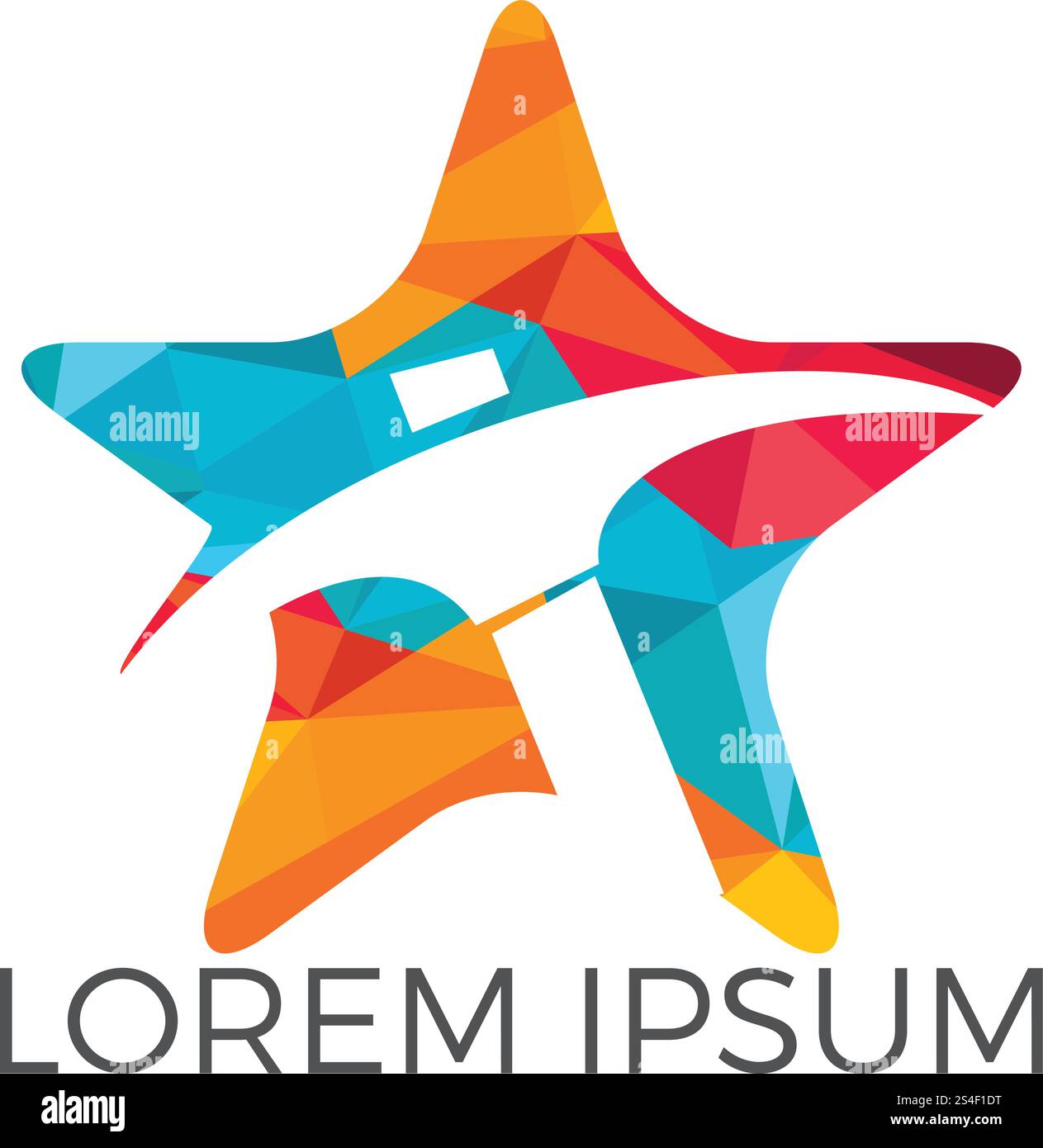 Pickaxe and star mining logo design. Mining industry logo design ...