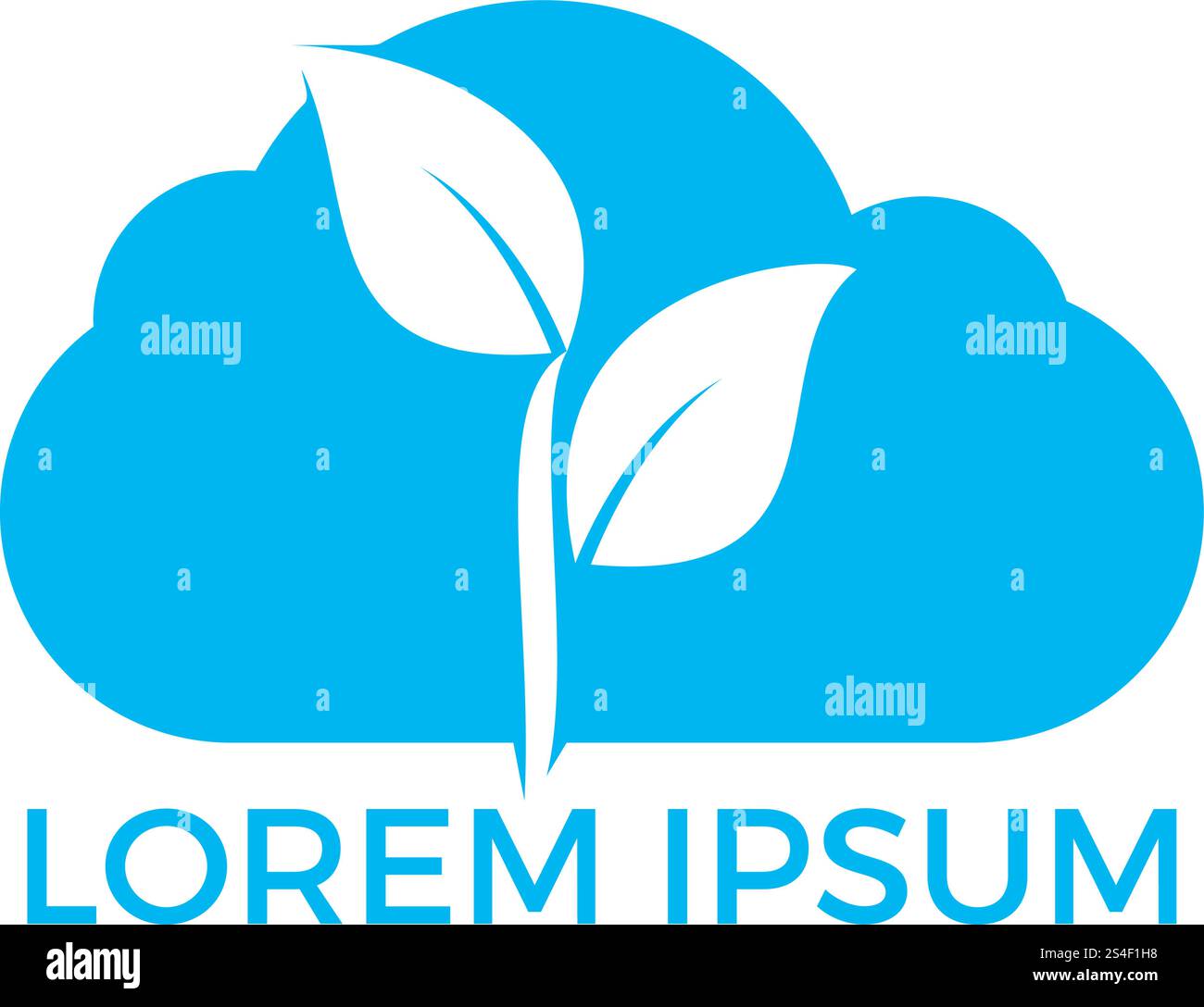 Cloud Tree logo design Stock Vector Image & Art - Alamy