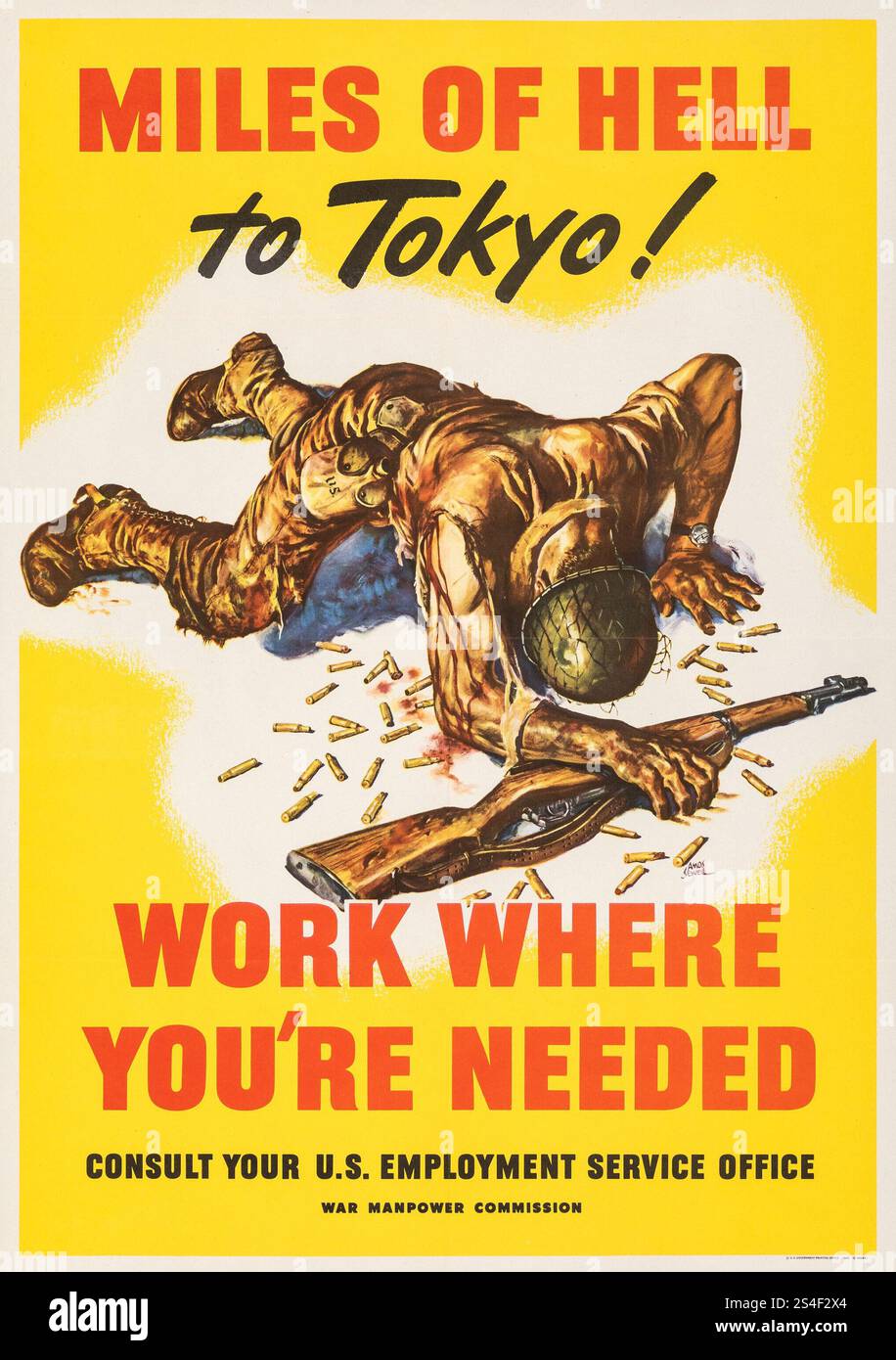 American World War II Propaganda Poster (U.S. Government Printing ...