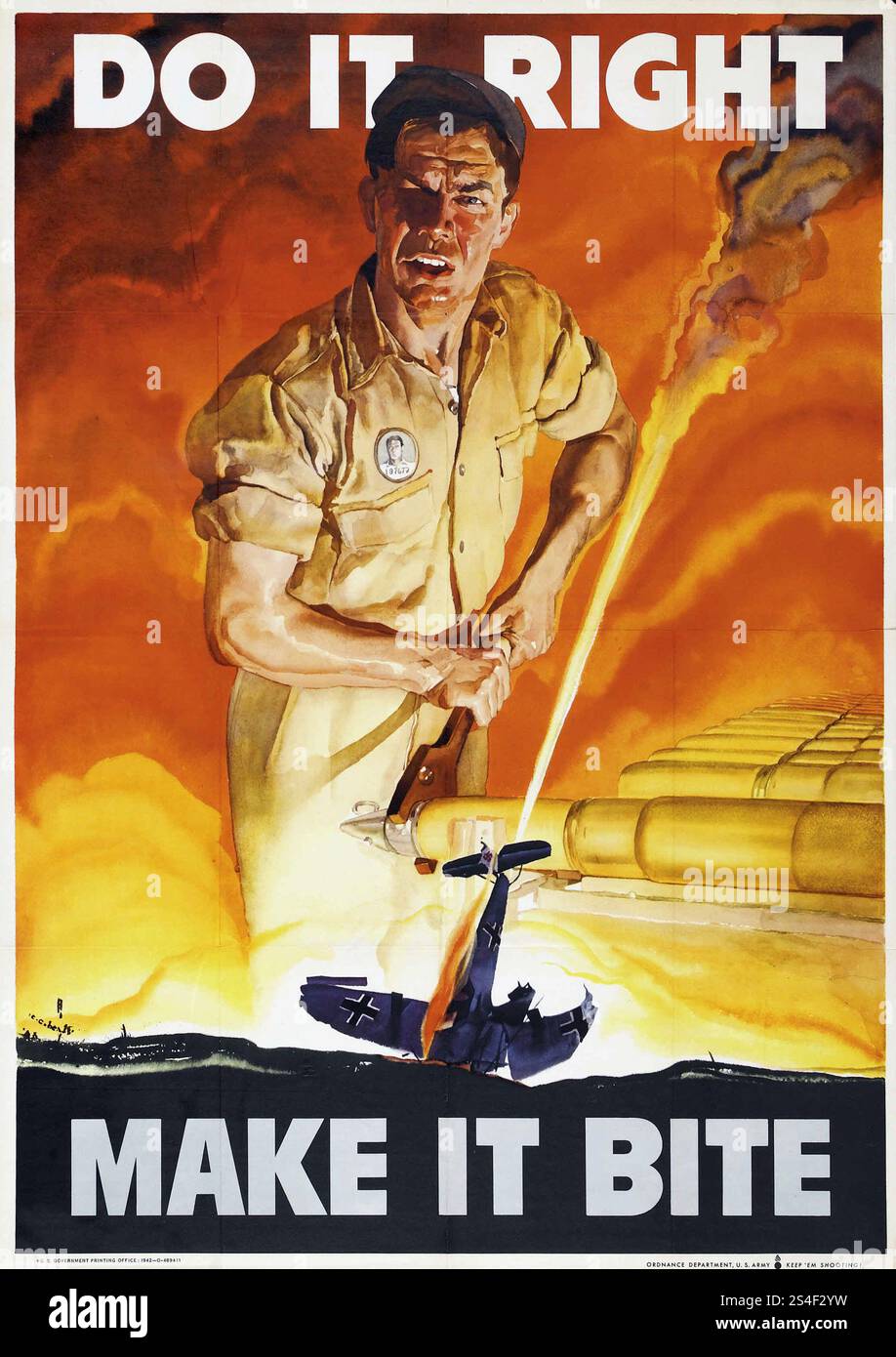Do it right, make it bite - War Propaganda Poster (U.S. Govt. Printing ...