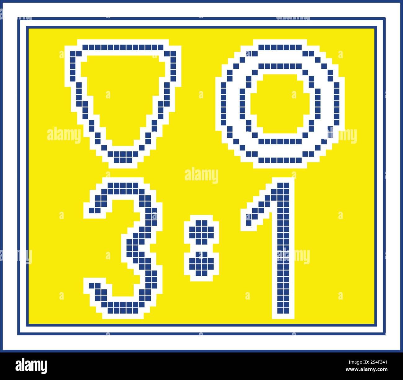 Icon of football scoreboard. Thin line design. Vector illustration ...