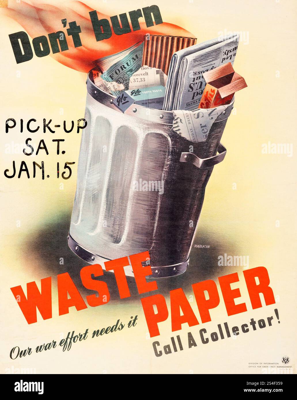 Dont waste paper hi-res stock photography and images - Alamy