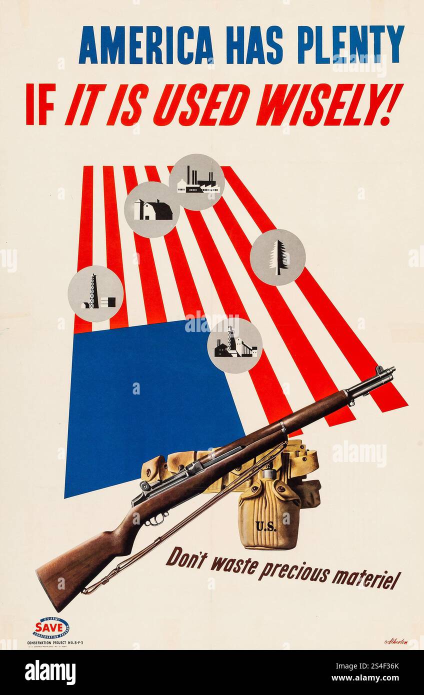 World War II Propaganda Poster (U.S. Government Printing Office, 1943 ...