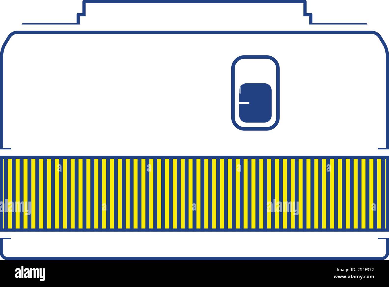 Icon of photo camera 50 mm lens. Thin line design. Vector illustration ...