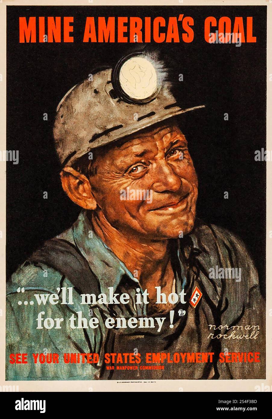Norman Rockwell illustration - World War II Propaganda (U.S. Government ...
