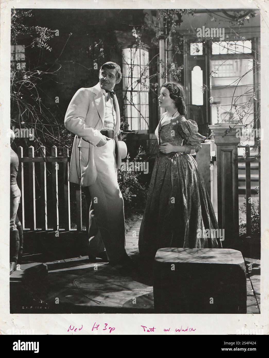 Gone With The Wind MGM 1939 Clark Gable, Vivian Leigh, Leslie Howard ...