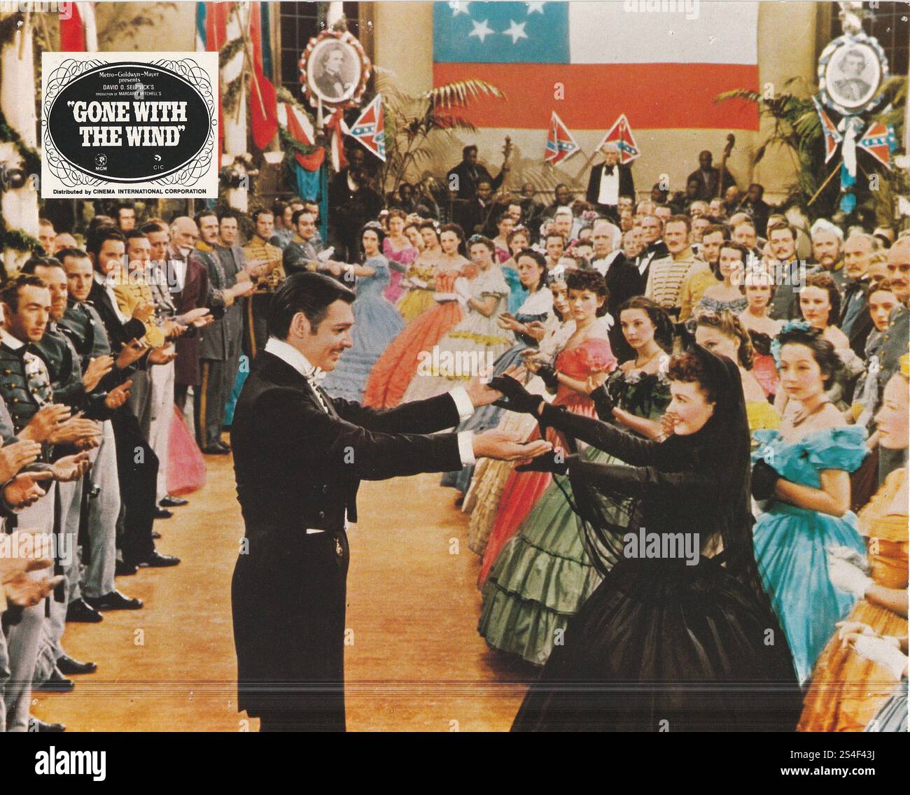 Gone With The Wind MGM 1939 Clark Gable, Vivian Leigh, Leslie Howard ...