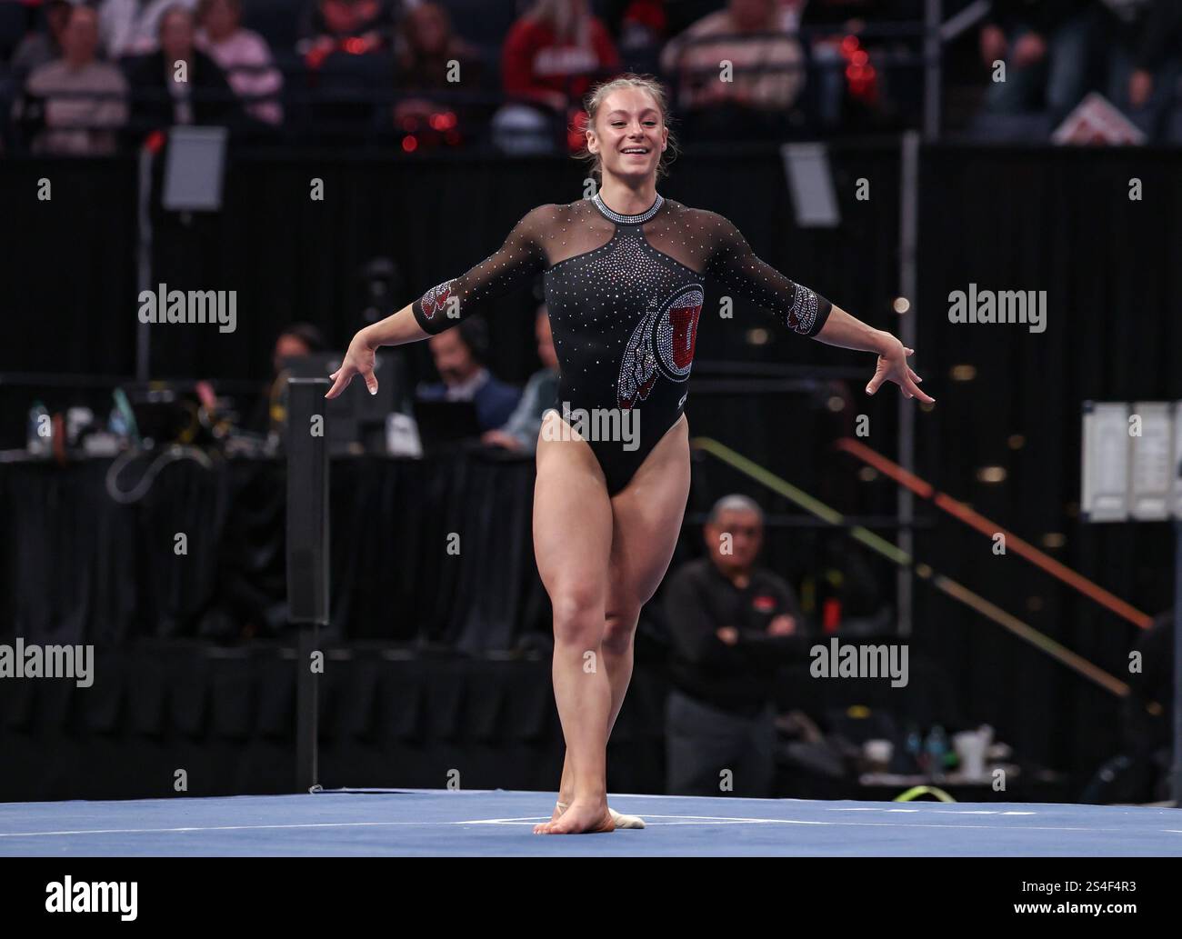 Oklahoma City, OK, USA. 11th Jan, 2025. Utah's Grace McCallum on the ...