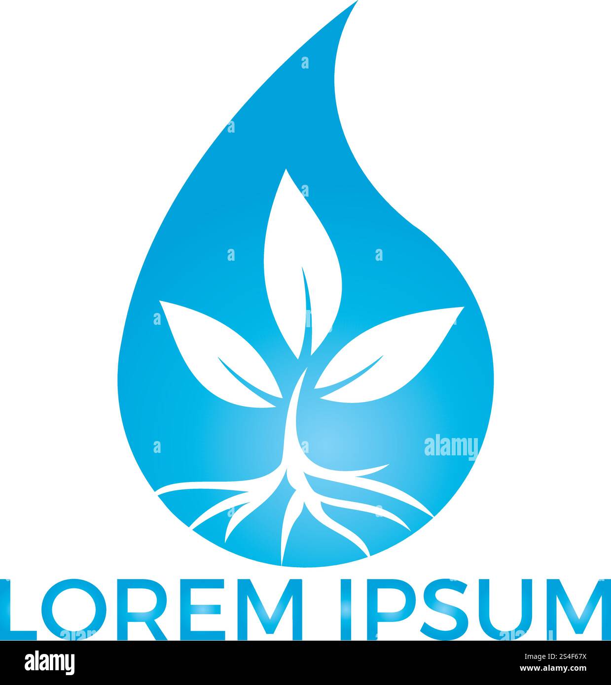Water drop with tree icon vector logo design. Logo of energy. Renewable ...