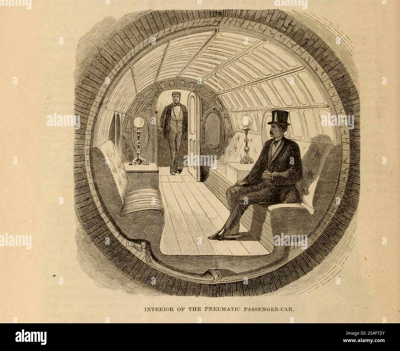 Archive illustration: Illustrated description of the Broadway pneumatic ...