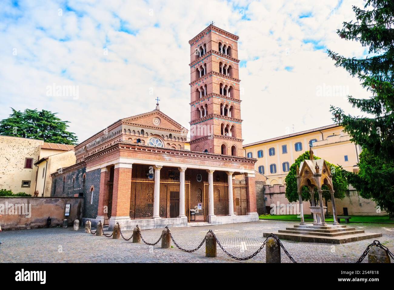 Abbey of Santa Maria in Grottaferrata Stock Photo - Alamy
