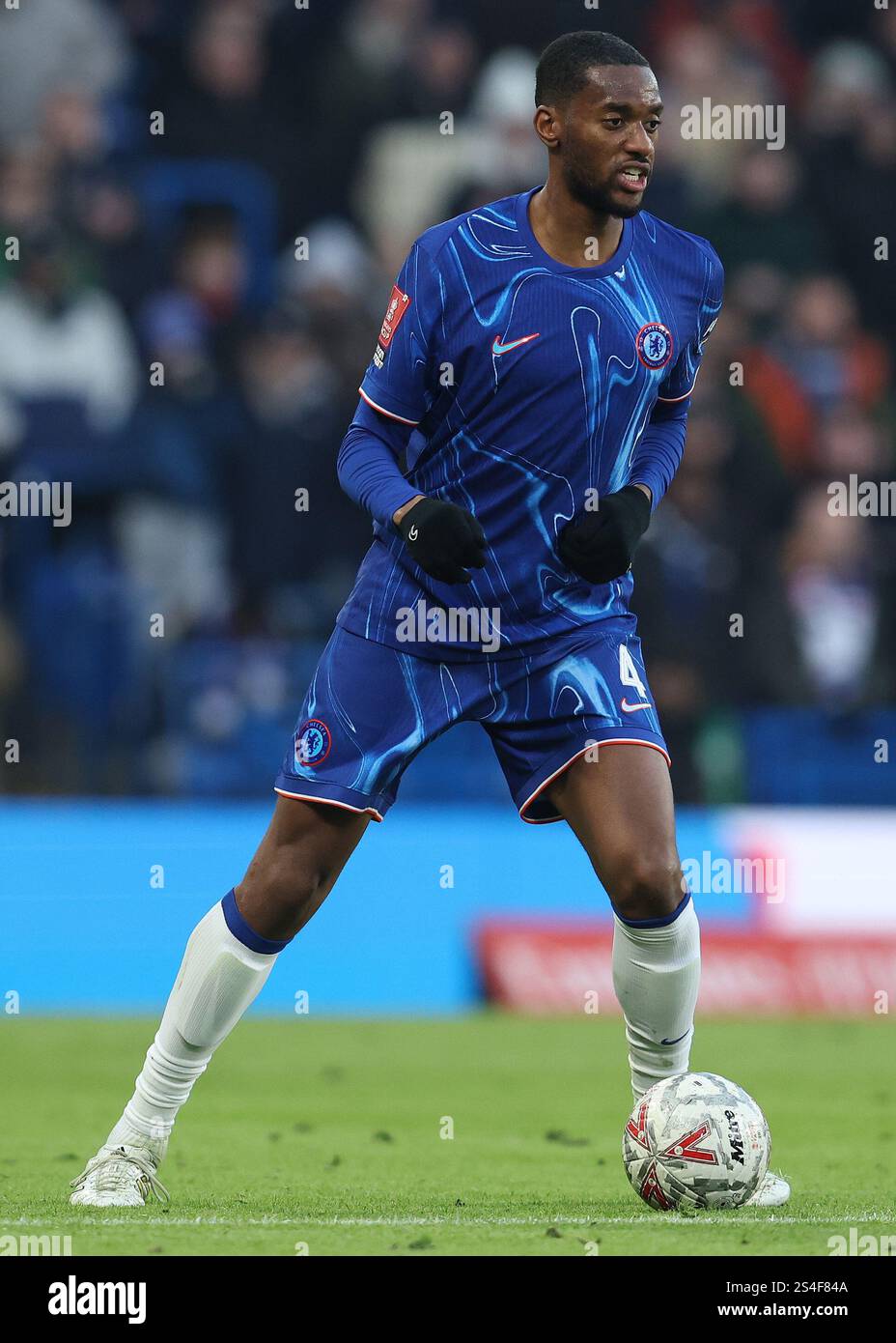 London, UK. 11th Jan, 2025. Tosin Adarabioyo of Chelsea during the FA ...