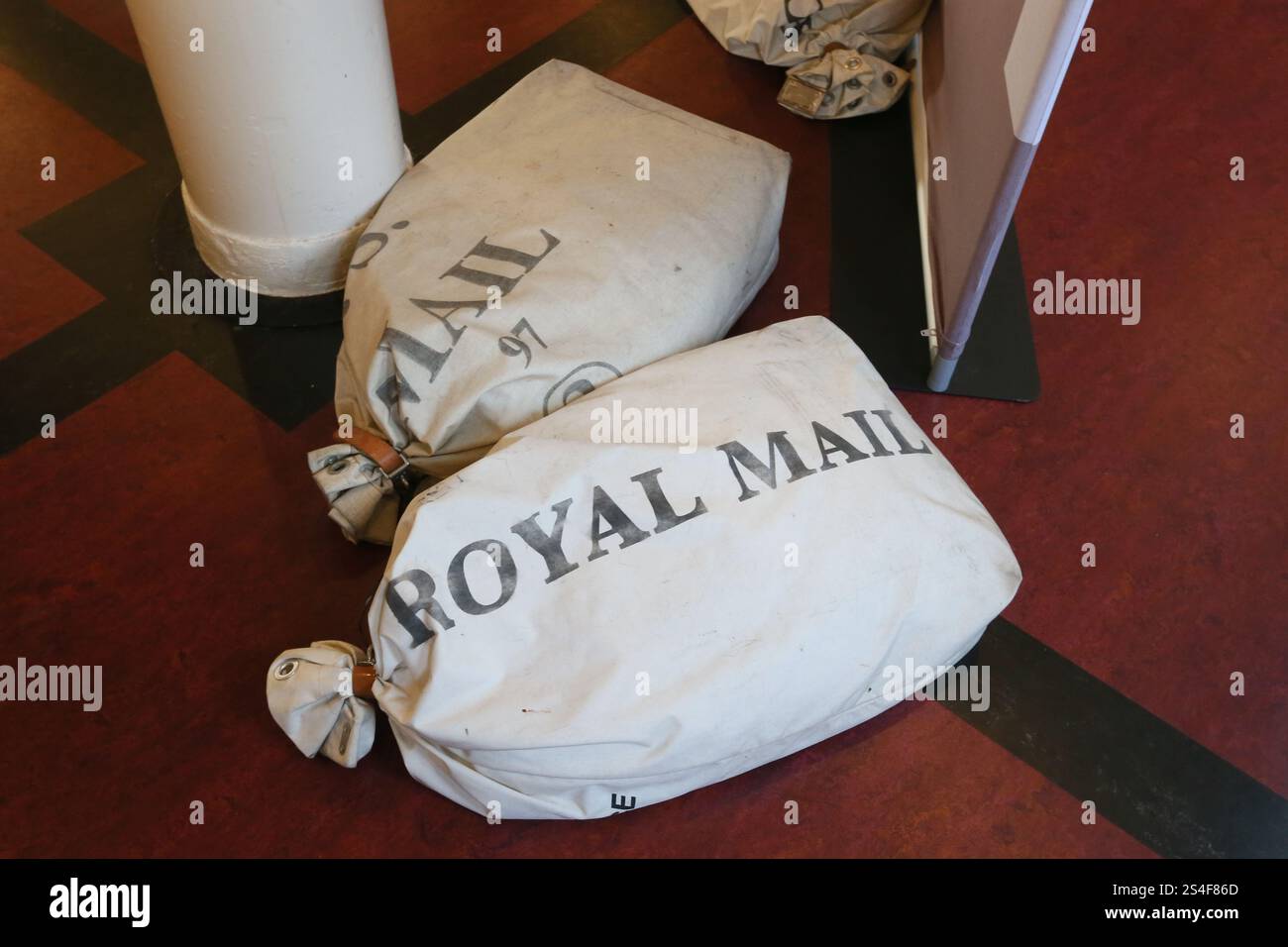 Belfast, Northern Ireland - December 22nd 2024 - Depiction of old retro ...