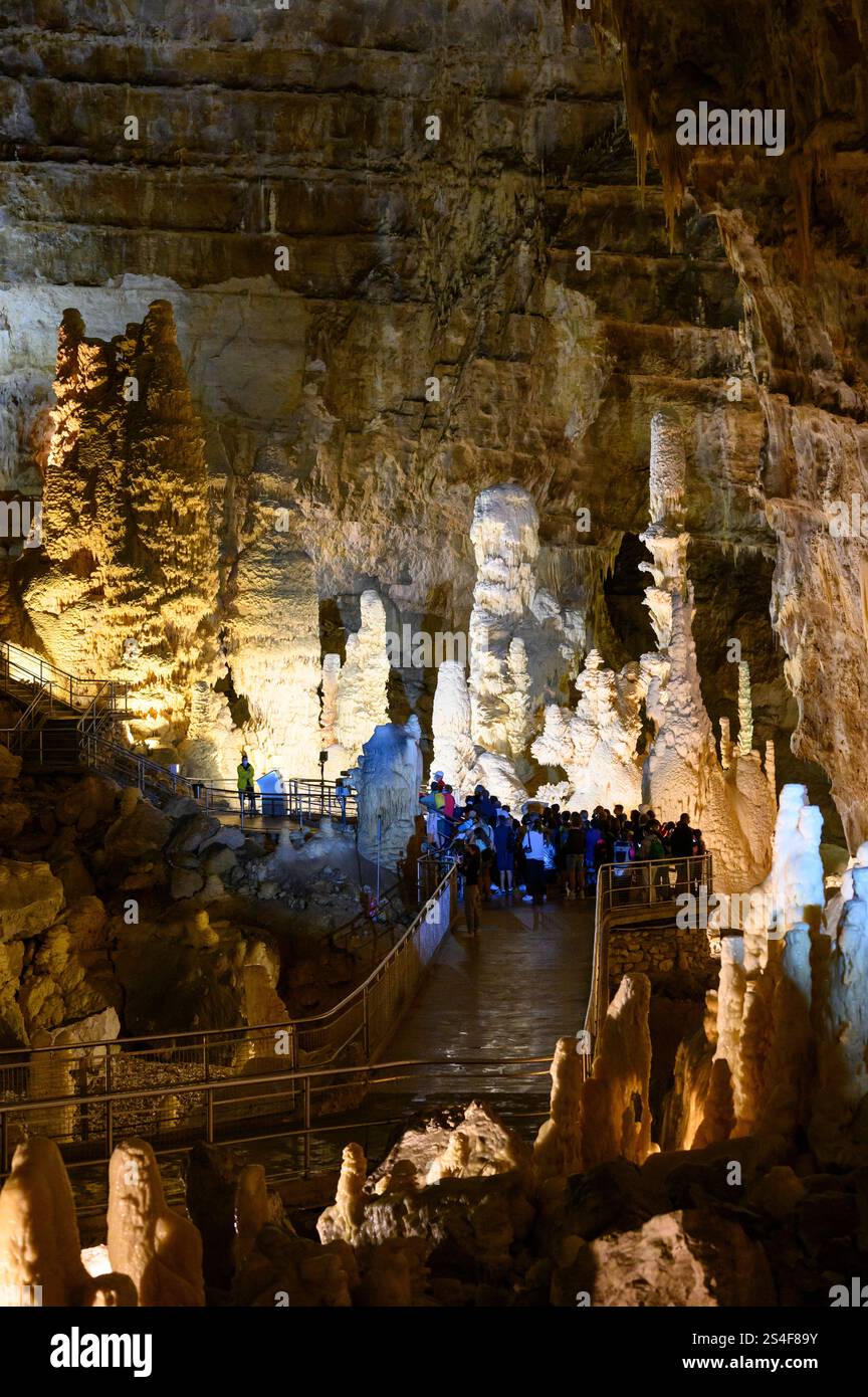 Frasassi, Genga. Italy. The Frassasi Caves (Grotte di Frasassi ...