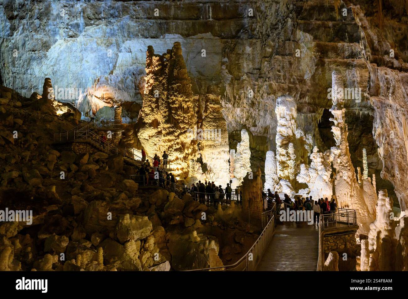 Frasassi, Genga. Italy. The Frassasi Caves (Grotte di Frasassi ...