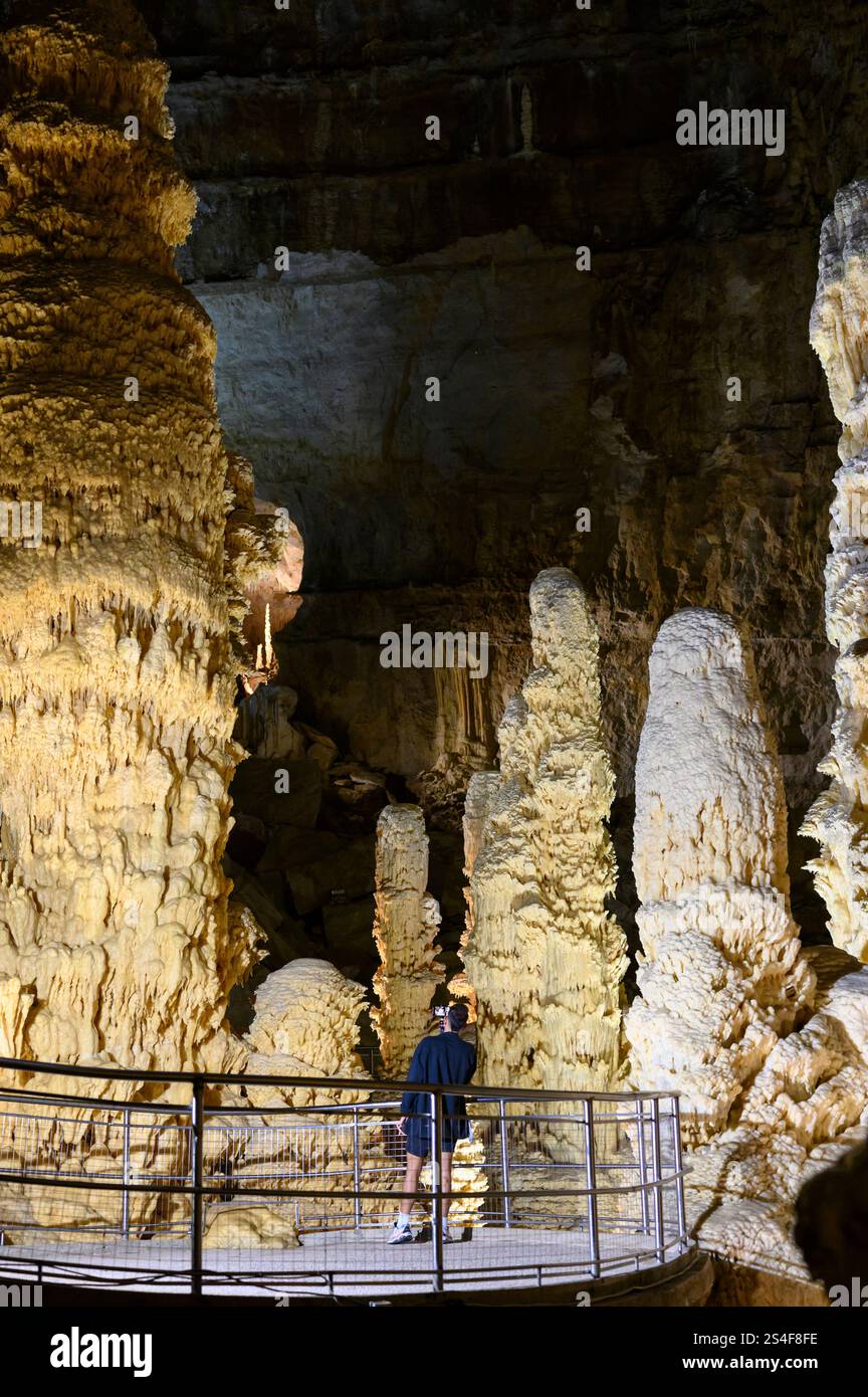 Frasassi, Genga. Italy. The Frassasi Caves (Grotte di Frasassi ...