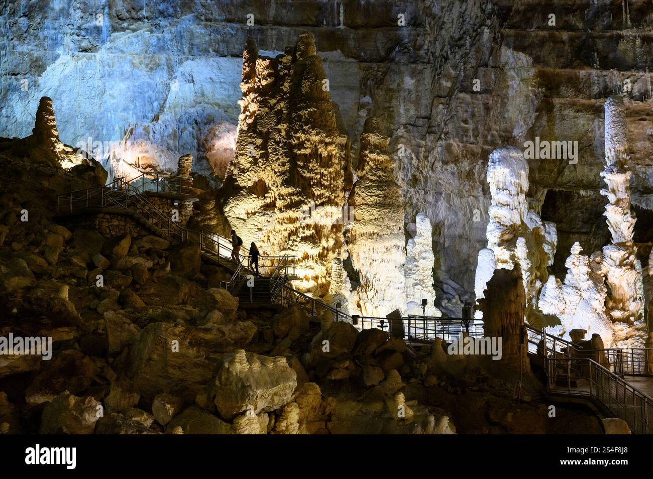 Frasassi, Genga. Italy. The Frassasi Caves (Grotte di Frasassi ...