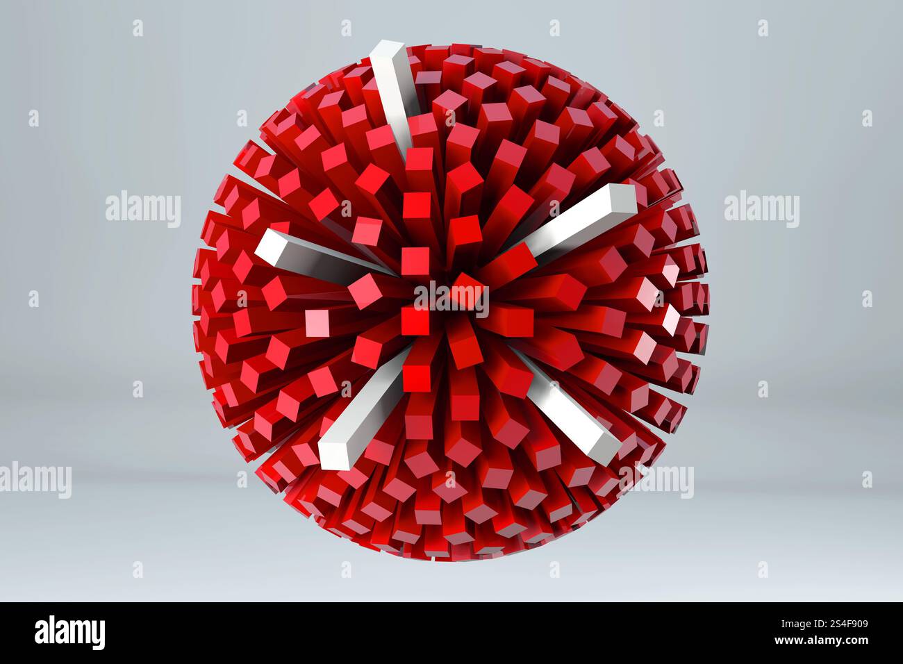 Abstract sphere 3d blocks hi-res stock photography and images - Alamy